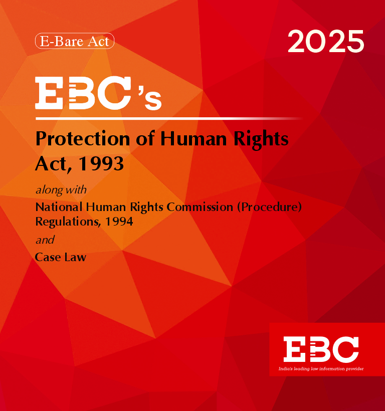 Protection of Human Rights Act, 1993 Bare Act (Print/eBook)